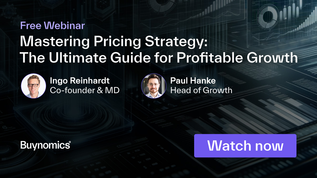 Webinar: Mastering Pricing Strategy—A Guide for Profitable Growth